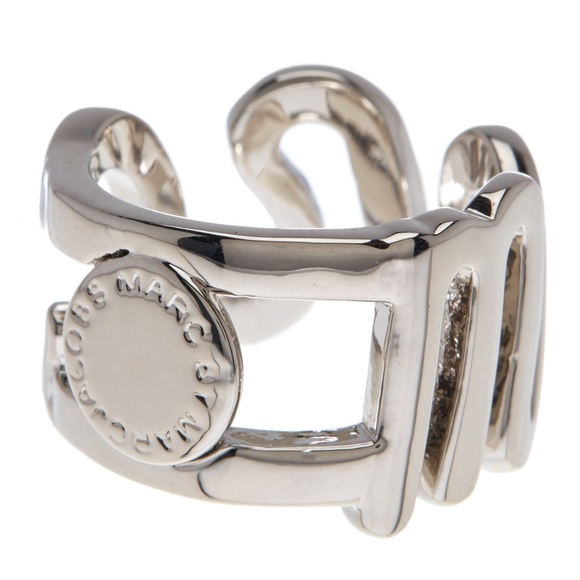 Marc Jacobs | Jewelry | Nwt Marc Jacobs Silver Script Signature Logo ...